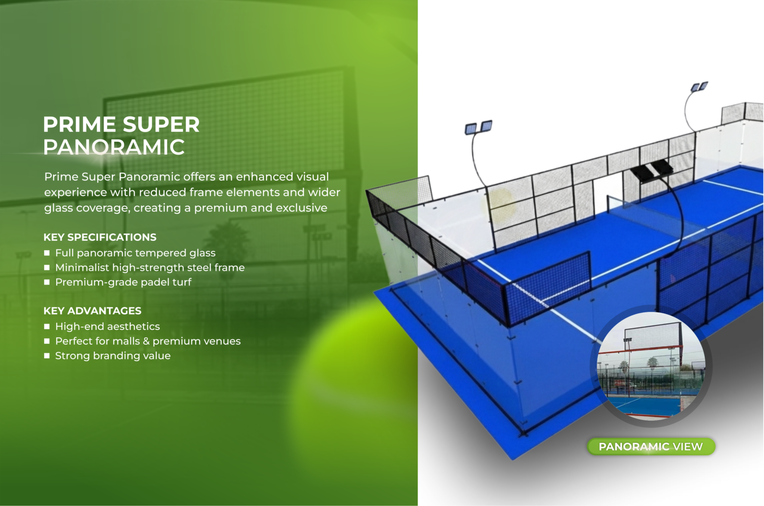 Prime Super Panoramic - Prime Padel Works